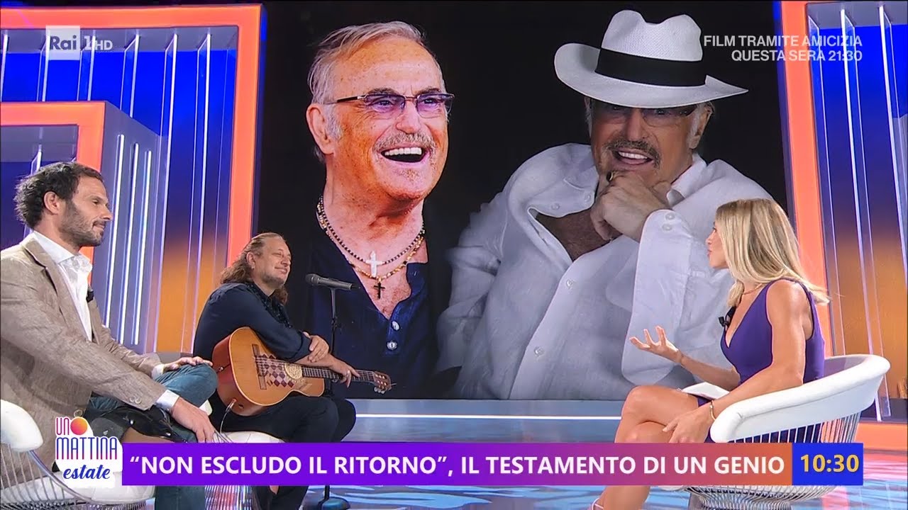 Franco l'inimitabile. Il Califfo con noi - Unomattina Estate12/08/2025 ...