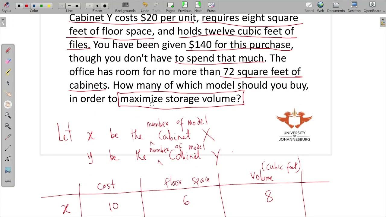 Sec7.2 Linear programming formulation - YouTube