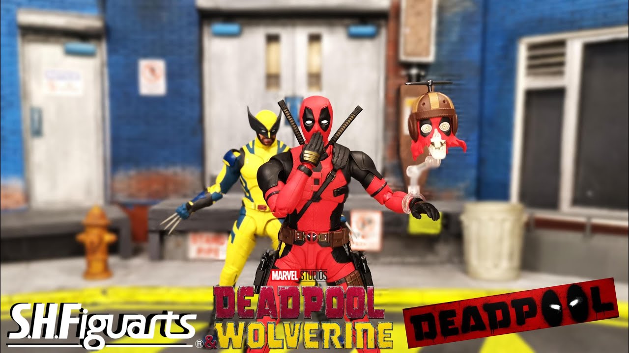 SH Figuarts Deadpool (Deadpool & Wolverine) BANDAI 1/12 action figure ...