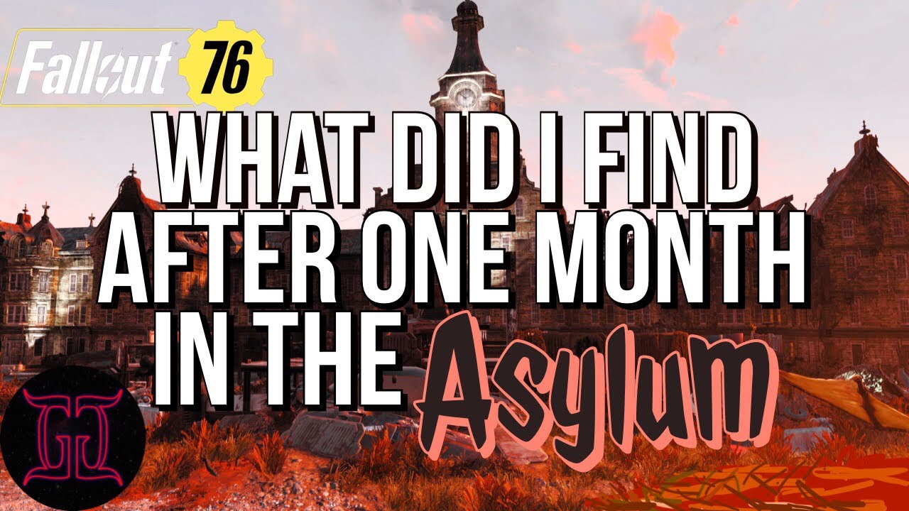 Fallout 76 | How many RARE coloured Asylum dresses did I find? - YouTube