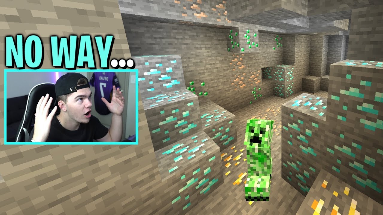I found the WORLD'S BEST Minecraft caves... (minecraft ep.10) - YouTube