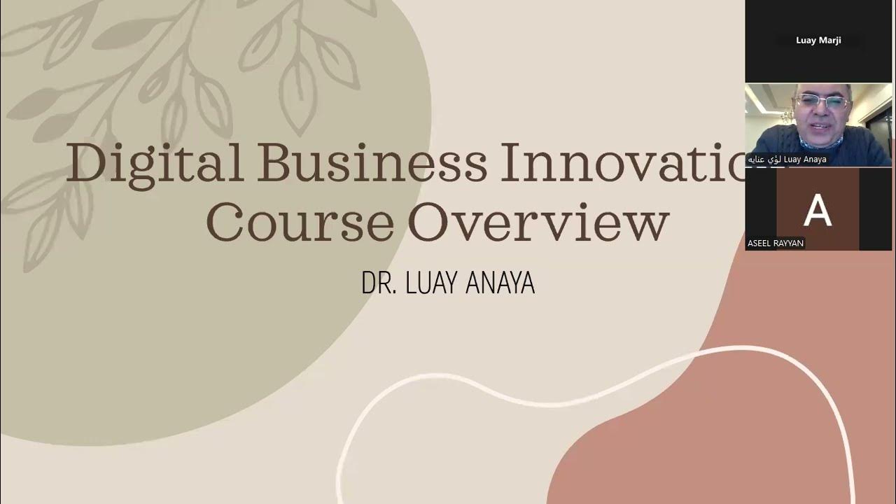 Digital Innovation Lecture#1: Digitization and Digitalization - YouTube