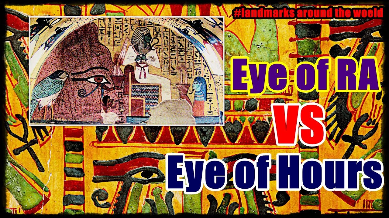 Horus Eye VS Ra Eye #ancient Egypt #landmark - YouTube