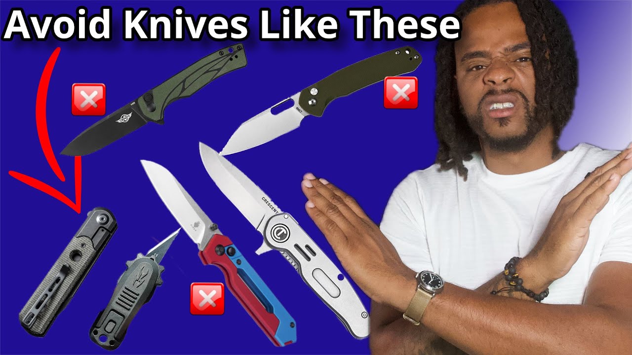 5 Bad Knife Features That'll Drive You Crazy During Daily Use - YouTube
