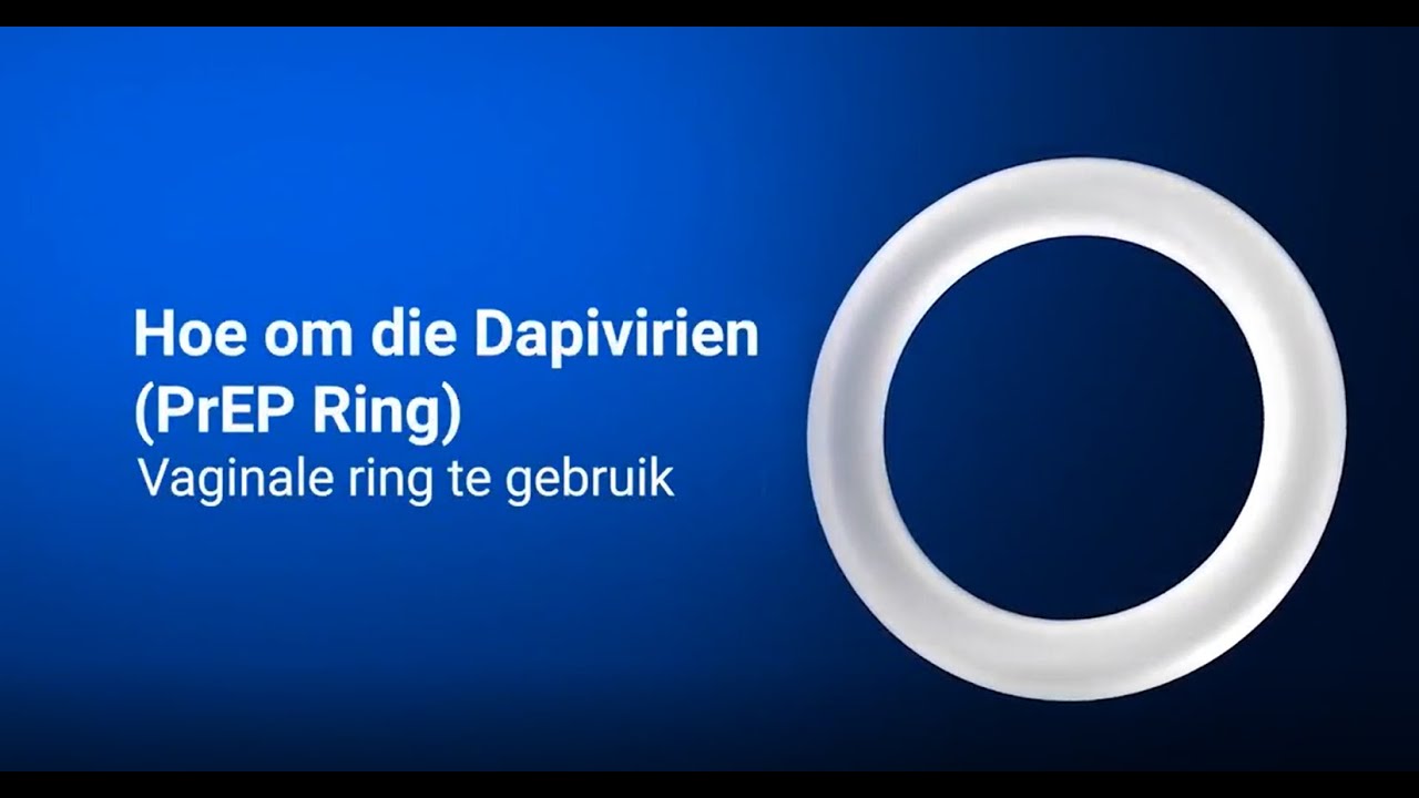 How to use the PrEP Ring for HIV prevention—in Afrikaans - YouTube