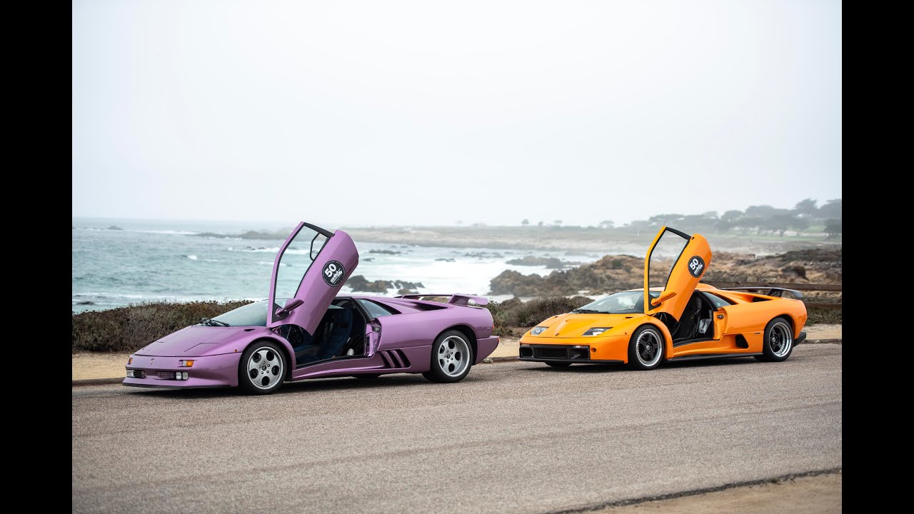 Street spotting a Diablo GT and Bugatti Chiron (and carweek parties ...