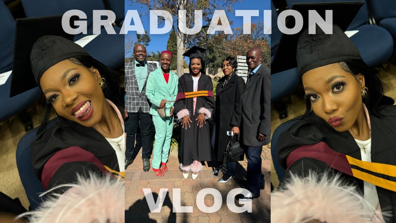 OFFICIALLY A GRADUATE!!!!🫦| Graduation Vlog PT.2 - YouTube