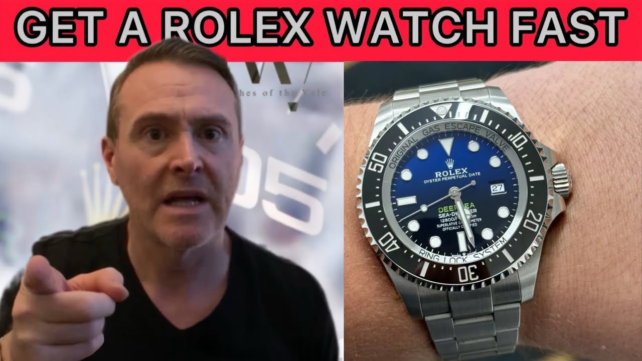 HOW TO GET A ROLEX FAST, UNBOXING ROLEX WATCH! - YouTube