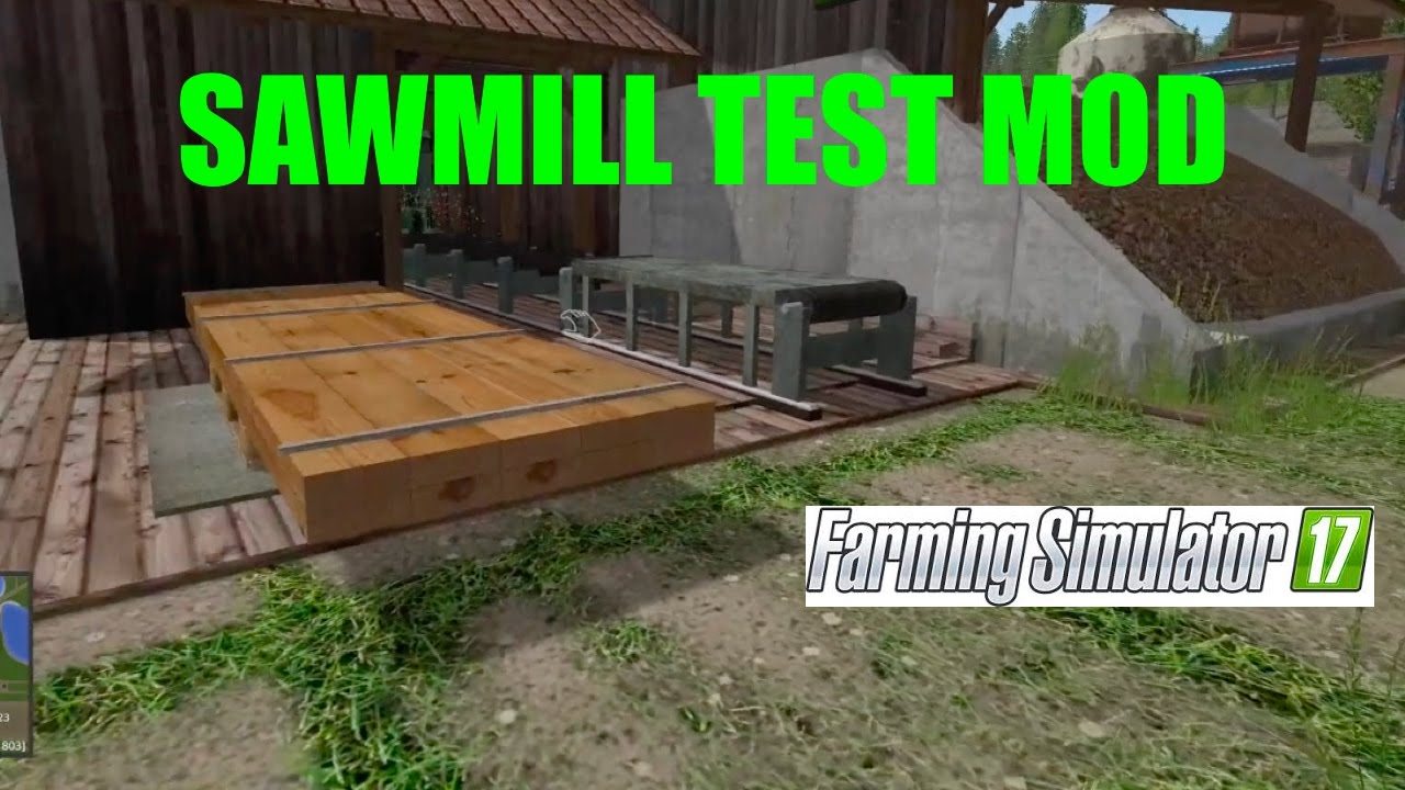 Sawmill Farming simulator 2017 - YouTube