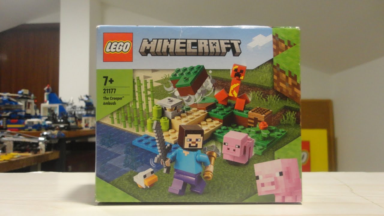 LEGO MINECRAFT 21177 THE CREEPER AMBUSH Review! (2022) - YouTube