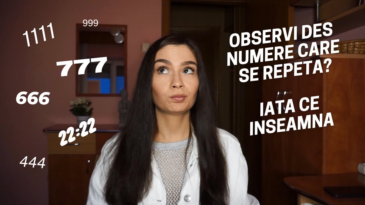 NUMERE ANGELICE - Ce inseamna daca vezi NUMERE REPETITIVE - YouTube
