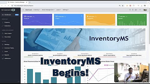 InventoryMS Complete Application - SpringBoot API and React UI - YouTube