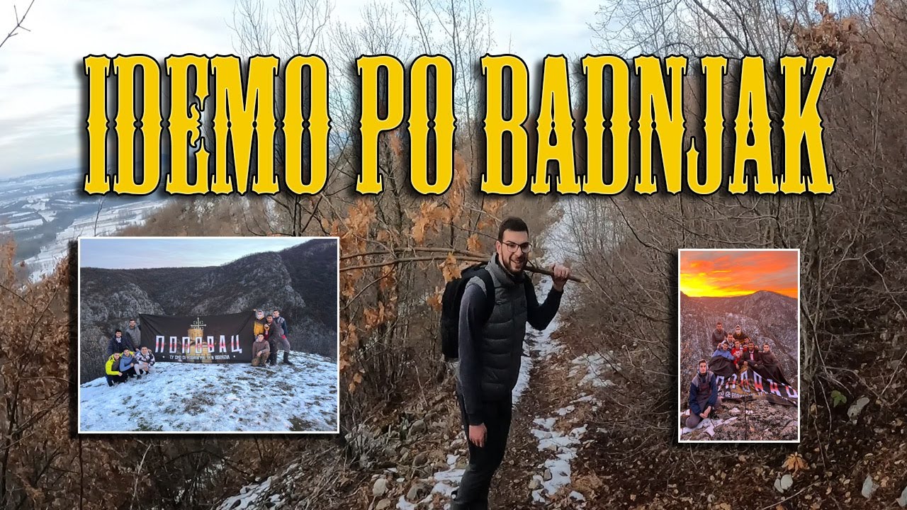 IDEMO po BADNJAK - SRECAN vam BADNJI dan i BOZIC! - YouTube