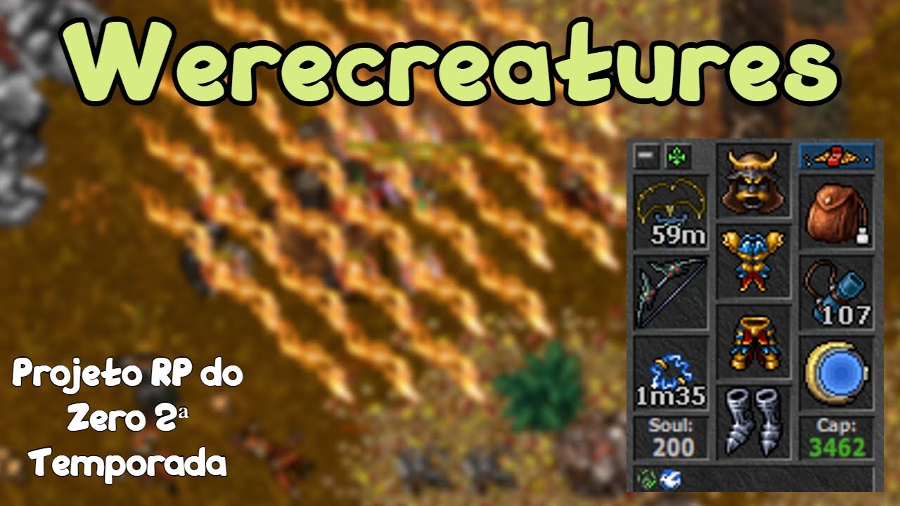 TIBIA RP 160+ | CRIATURAS ANABÓLICAS | Werecreatures Edron | Projeto RP ...