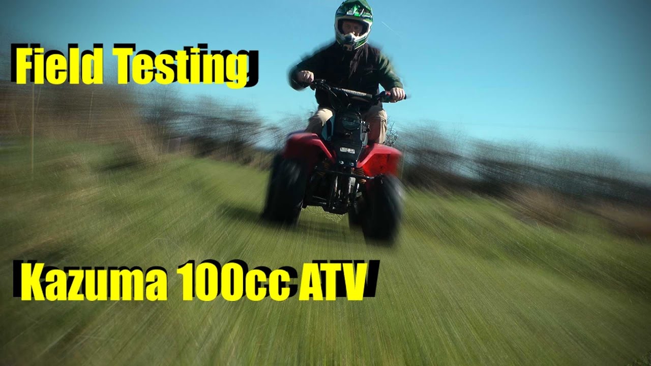 Kazuma Panda ATV Field Testing - YouTube