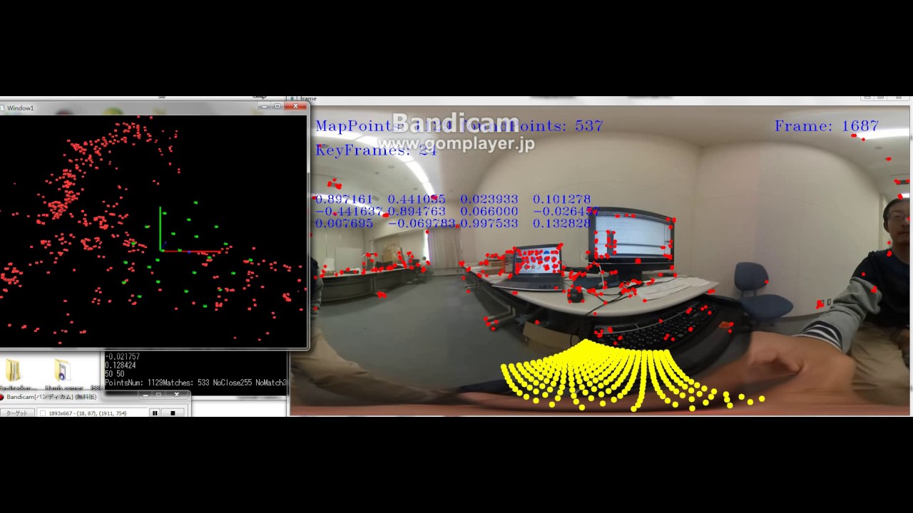 S-SLAM experiments (desk video) - YouTube