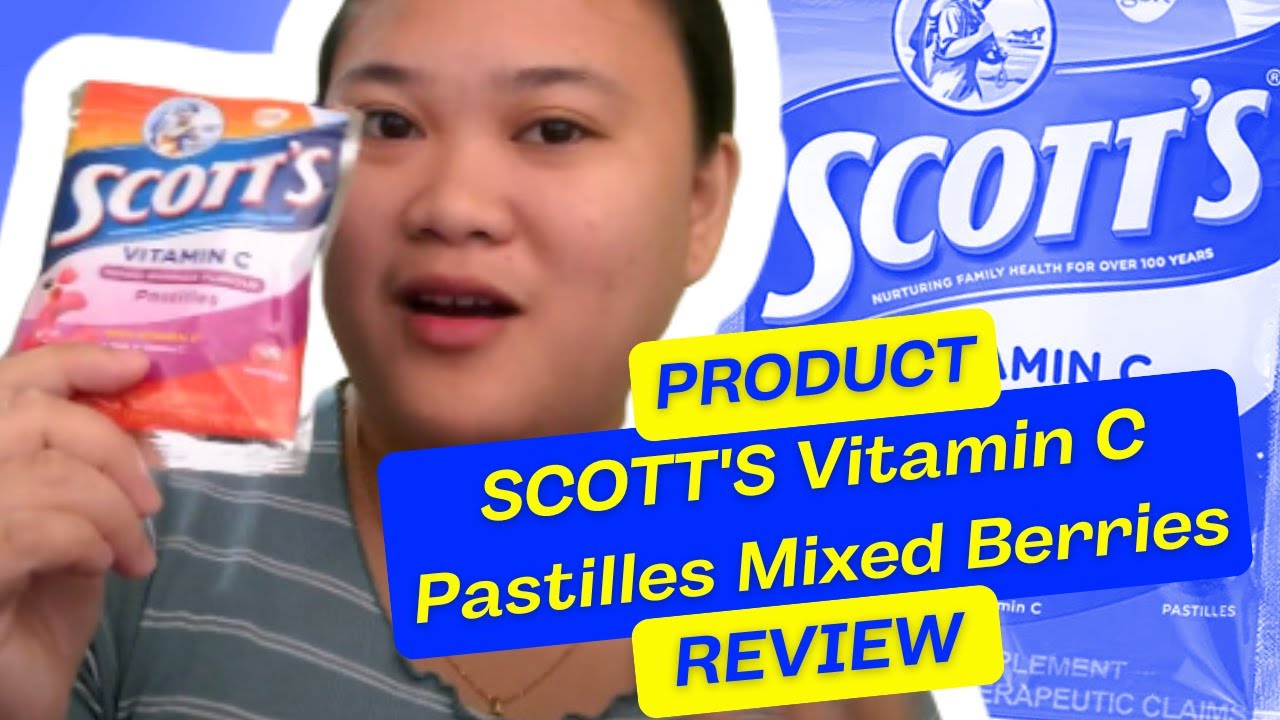 SCOTT'S Vitamin C Pastilles Mixed Berries | Food Review | 0390 - YouTube
