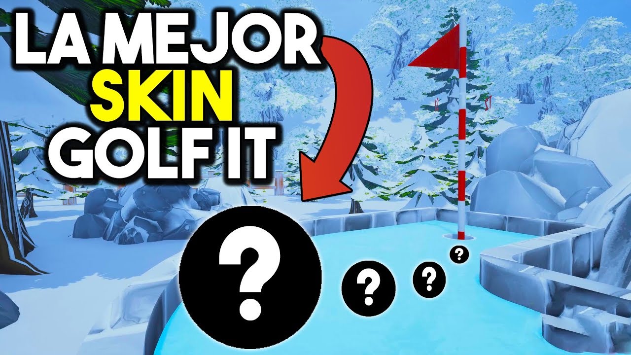 LA MEJOR SKIN DE GOLF IT - YouTube