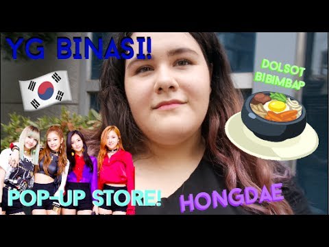 Ezgi İrem ile Seul! | BÖLÜM 1 : Blackpink Pop-Up Store, YG Binası, Bibimbap!