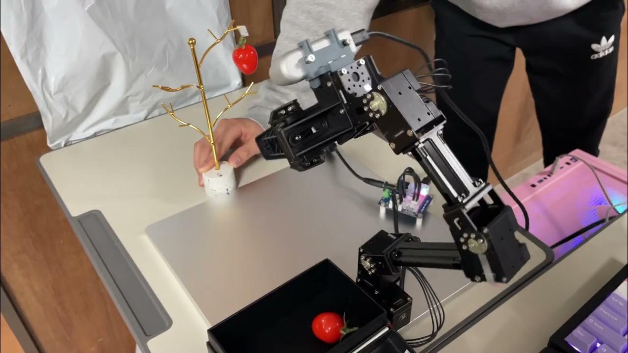 Pick and place with object detection - YouTube