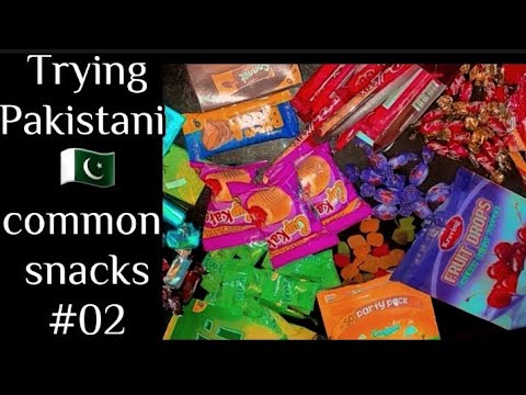 Tasting Pakistani snacks and rating them out of 10||Trying pakistani ...
