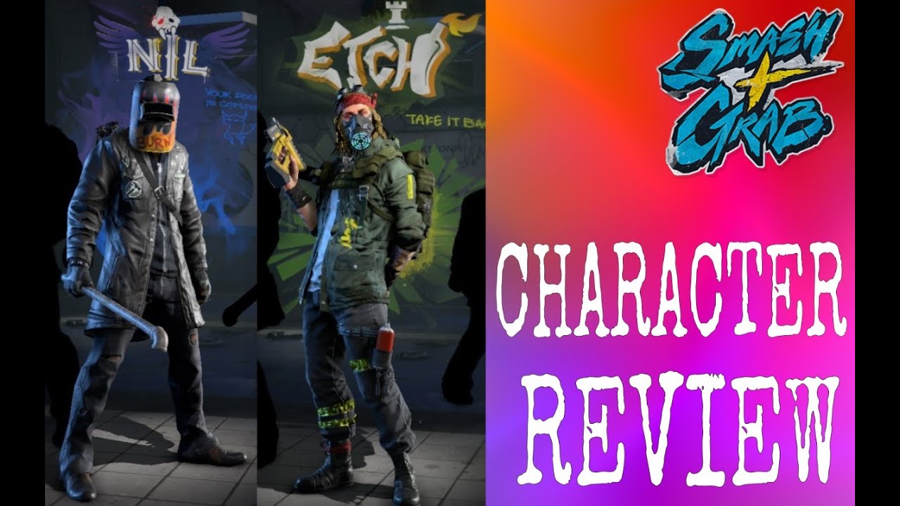 "ETCH & NIL" Character Review | Smash+Grab Gameplay | (Holding Me Over ...