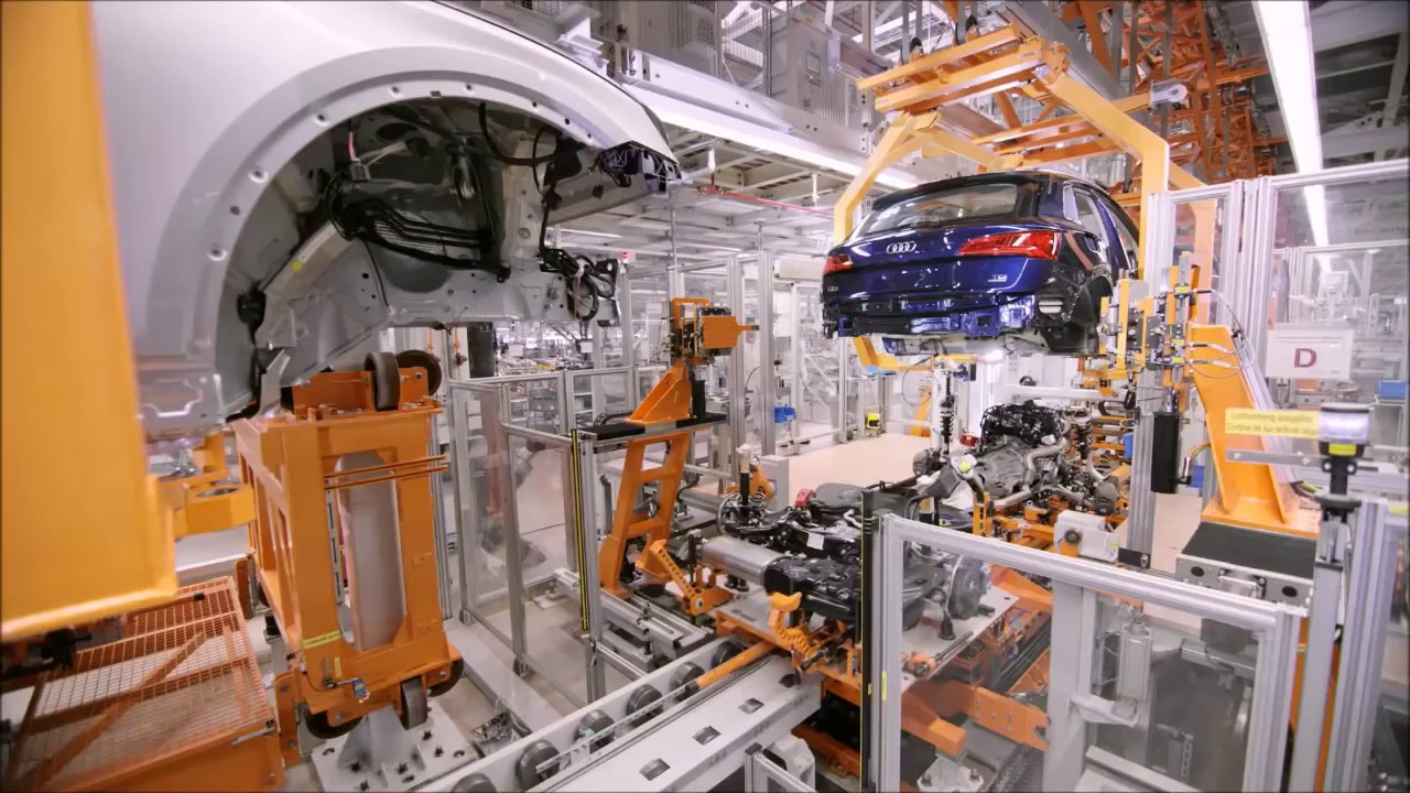 Audi Q5 Plant and Production - YouTube