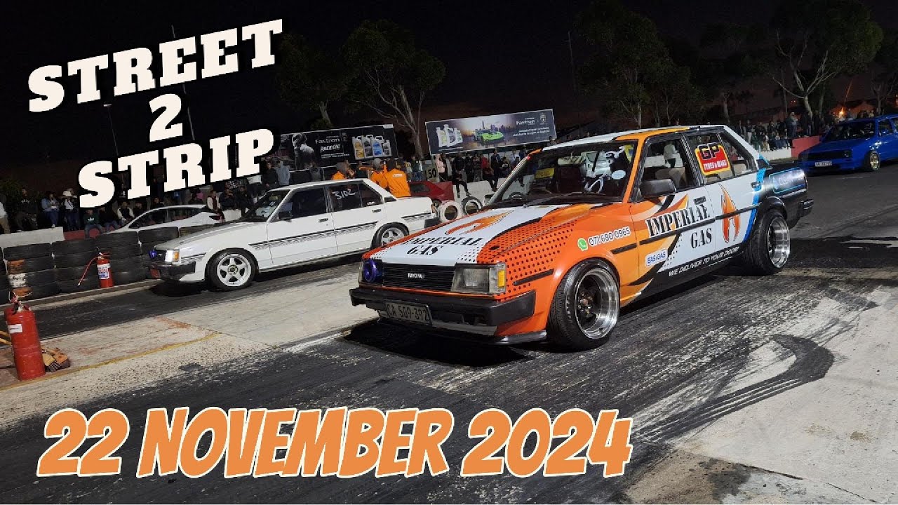 Street 2 Strip Killarney Raceway WITH TIMES Drag Racing 22ND November ...