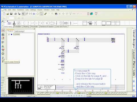Electrical CAD: How to copy areas in PCSCHEMATIC Automation - YouTube