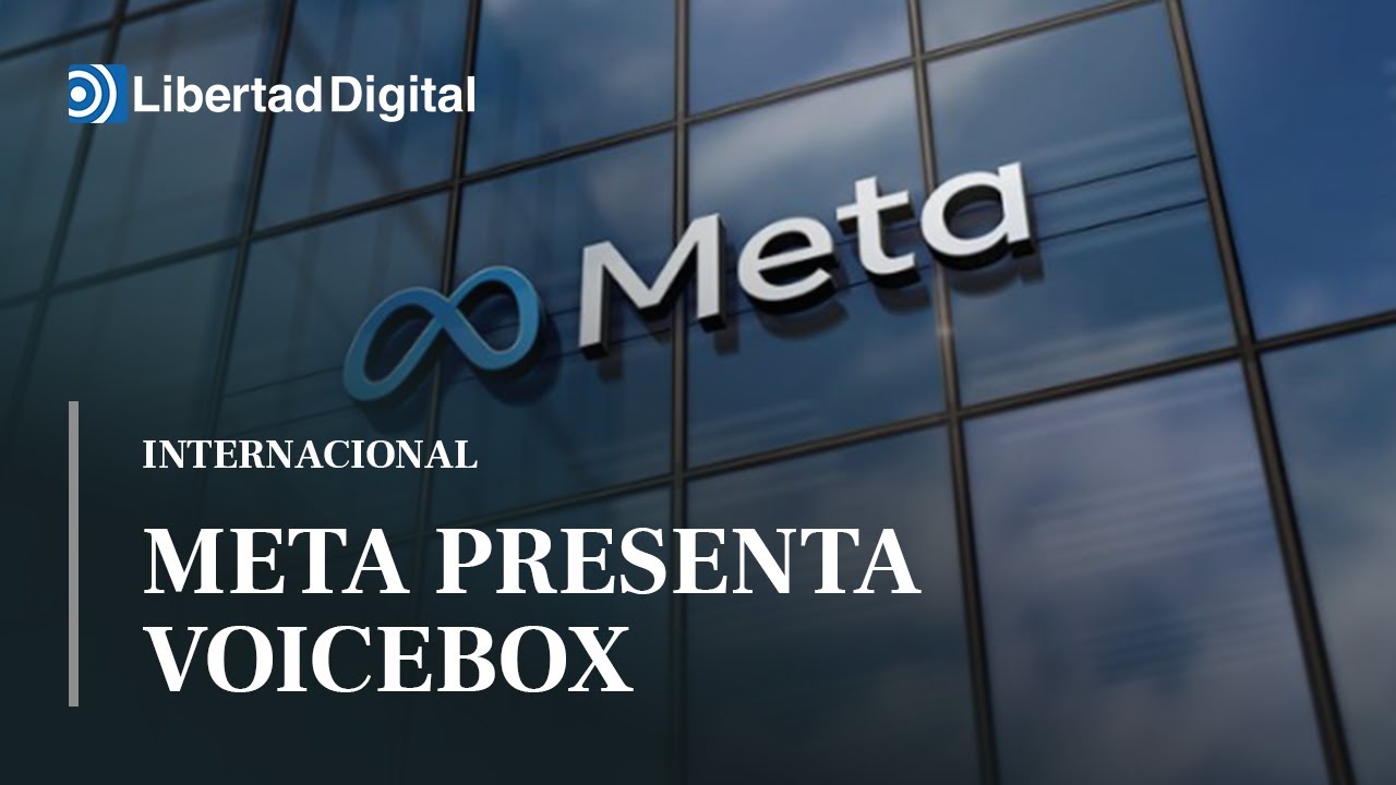 Meta presenta el modelo de IA generativa de voz Voicebox - YouTube
