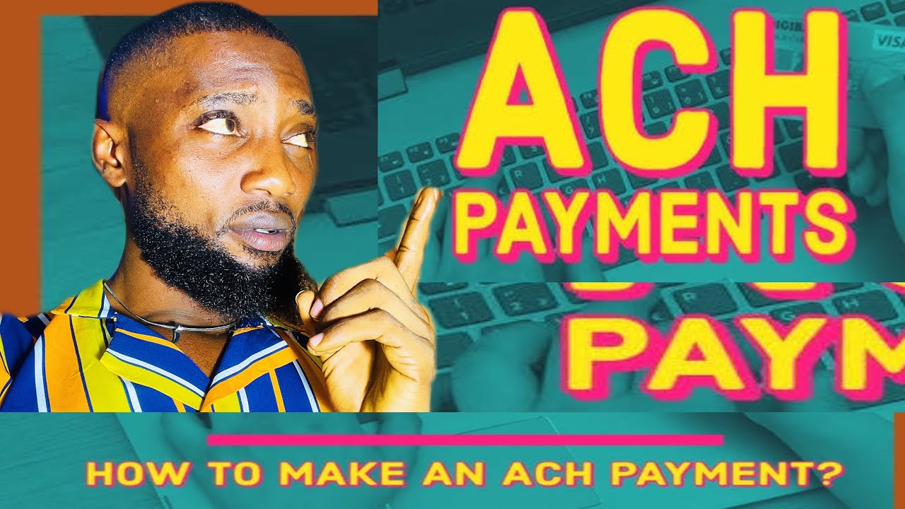 How to make an ACH Transfer payment|ACH Transfer tutorial| How to Set ...