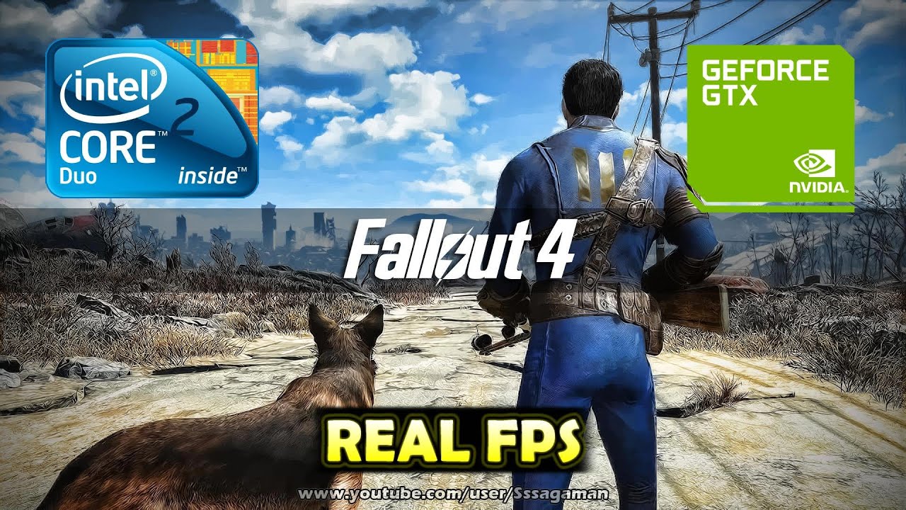 Fallout 4 - C2D E8400 - 4GB - GTX 750 Ti - 1080p Test - YouTube