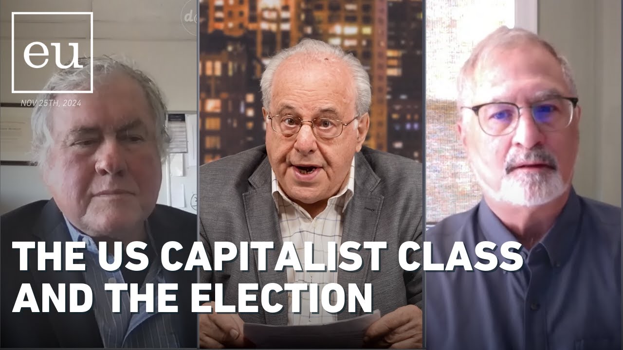 Economic Update The Us Capitalist Class And The Election Youtube