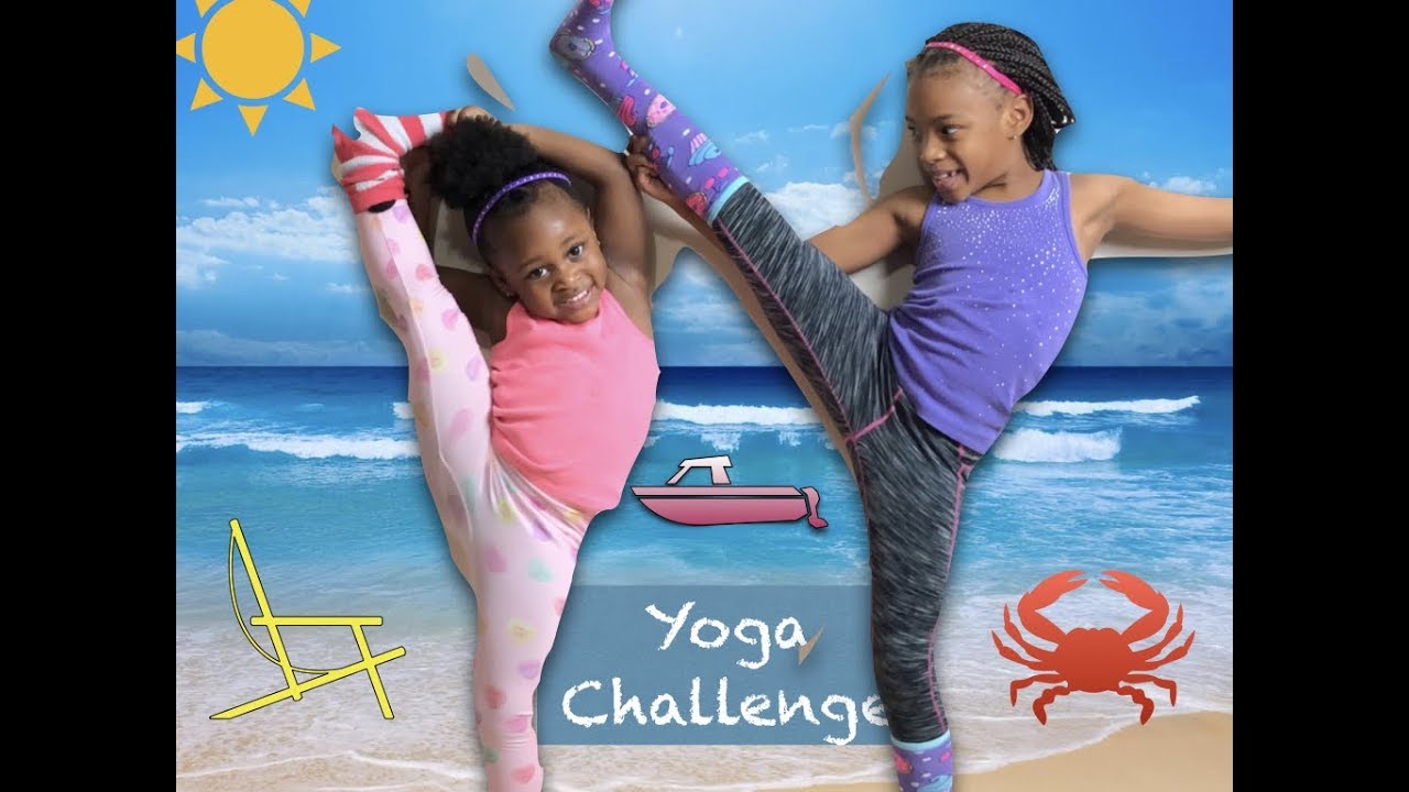 Kids Yoga Challenge (Funny) - YouTube
