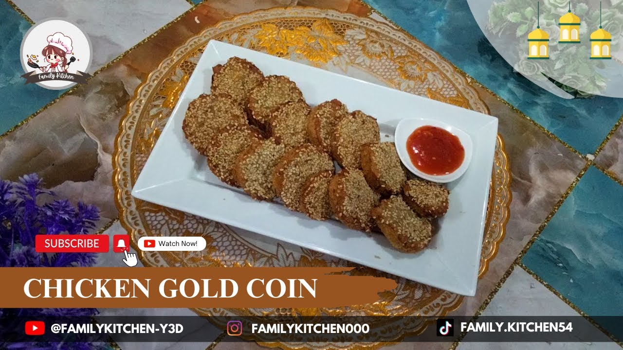 Chicken Gold Coin Recipe | Snacks Time - Family Kitchen - YouTube