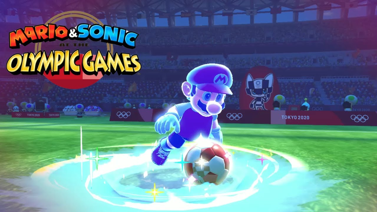 Mario & Sonic At The Olympic Games Tokyo 2020 (Football )Mario Silver ...