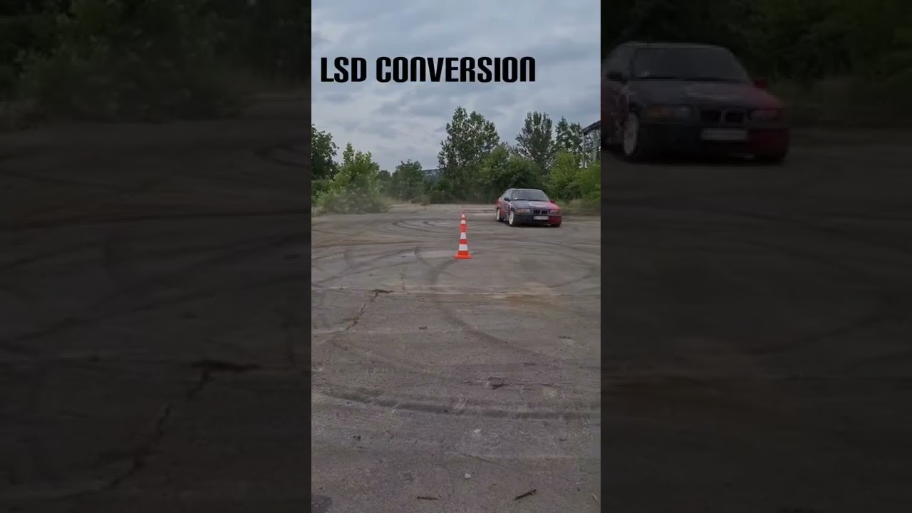 Open diff VS LSD conversion | BMW E36 8 figure drifting | powered by ...