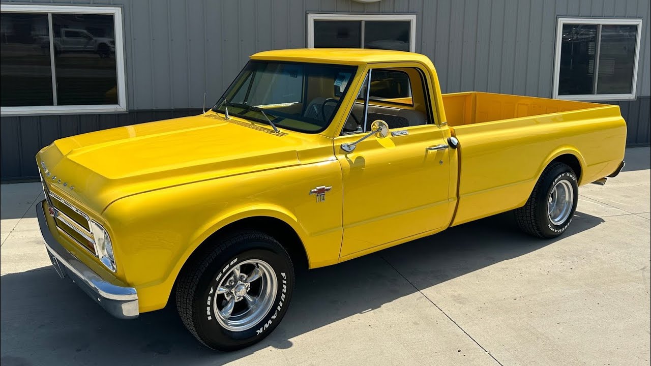 1967 Chevy C20 (SOLD) at Coyote Classics - YouTube