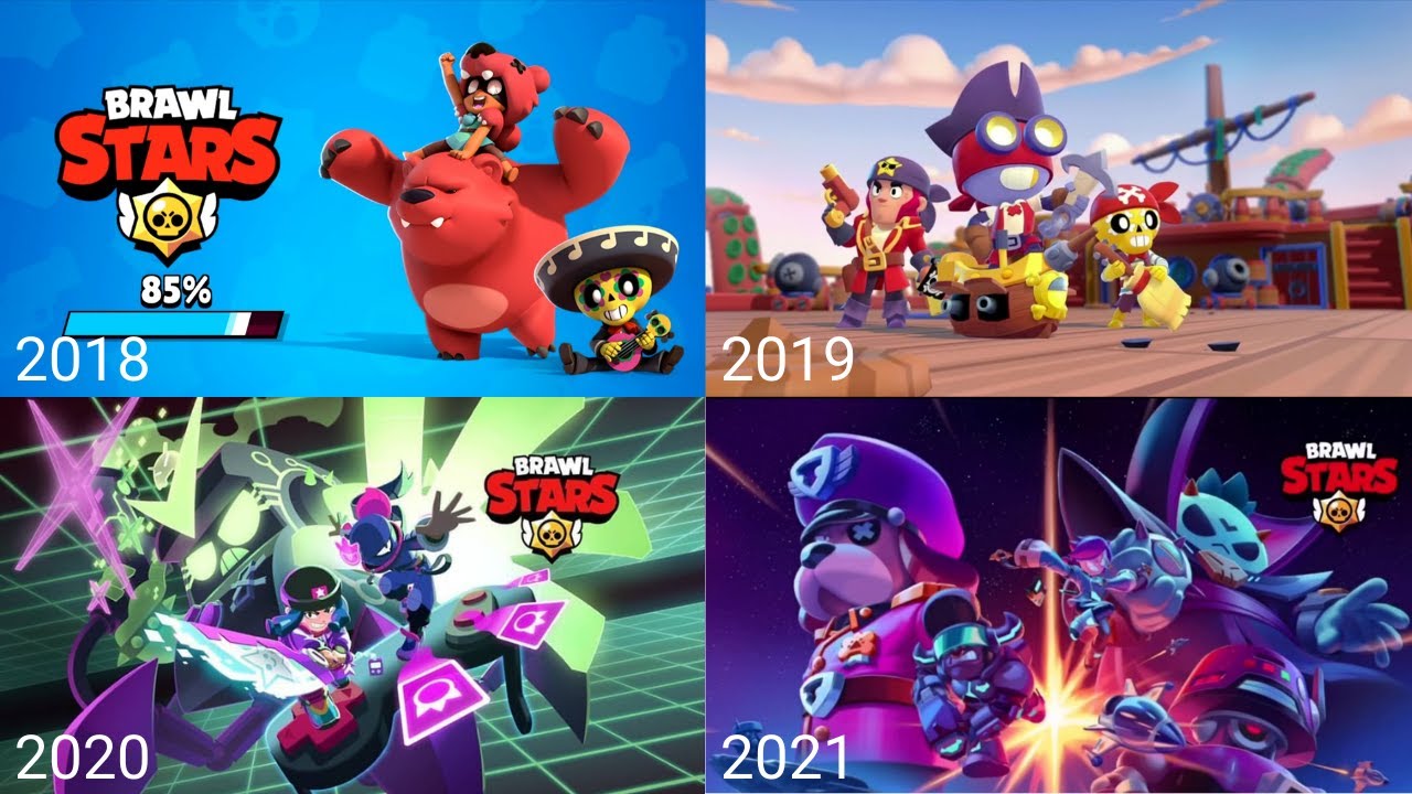 Brawl Stars - Loading Screen Evolution (2017 - 2021) | Stars Warriors ...