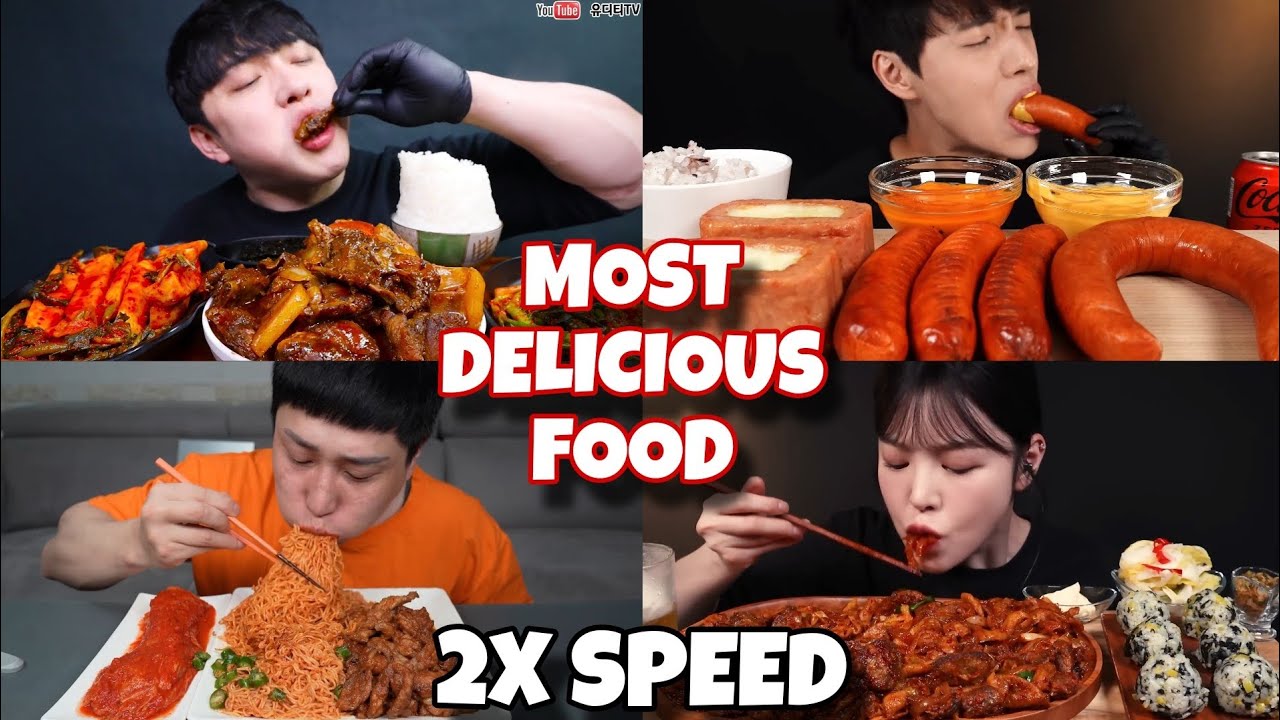 2X SPEED 🔥 THE MOST DELICIOUS FOOD COMPILATION - YouTube