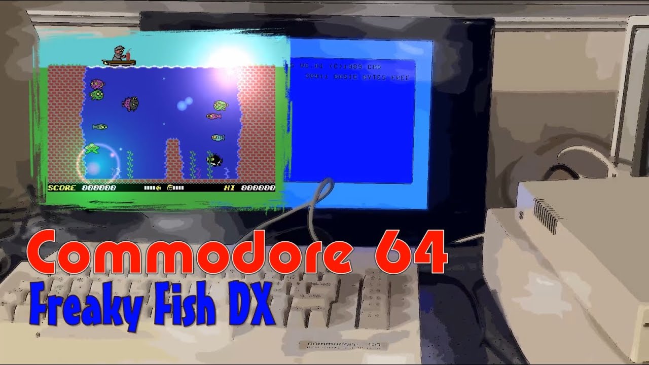 Commodore 64 -=Freaky Fish DX=- - YouTube