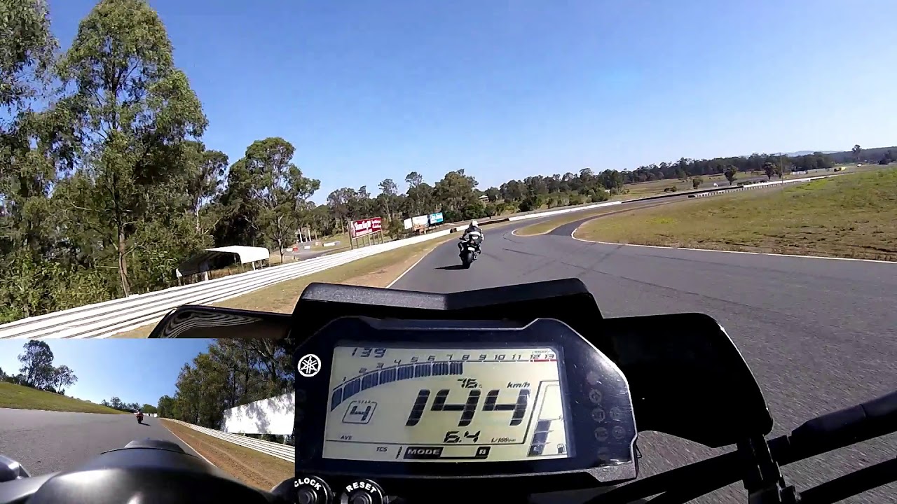 Lakeside Raceway 16.08.17. Championship day ride. I leave the track at ...