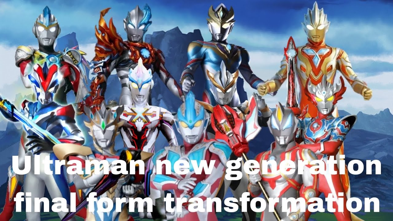 Ultraman new generation final form transformation (Ginga-Blazar) - YouTube