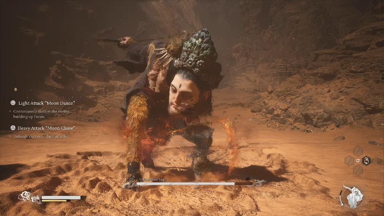 Black Myth: Wukong Yellow Wind Sage defeated - YouTube