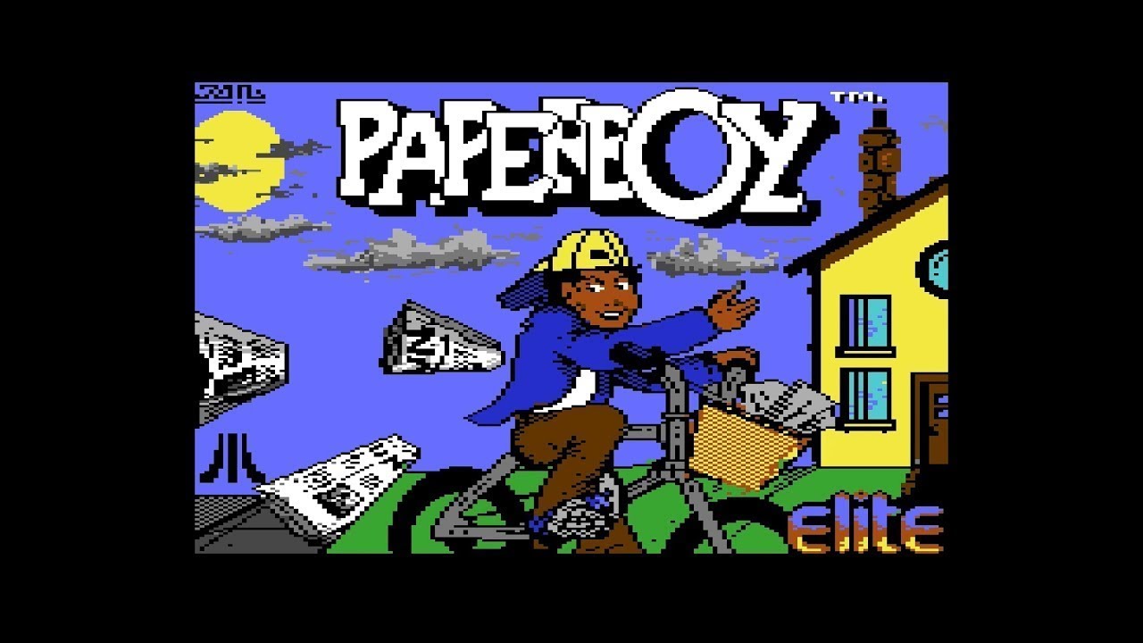 Paperboy - Commodore 64 - YouTube