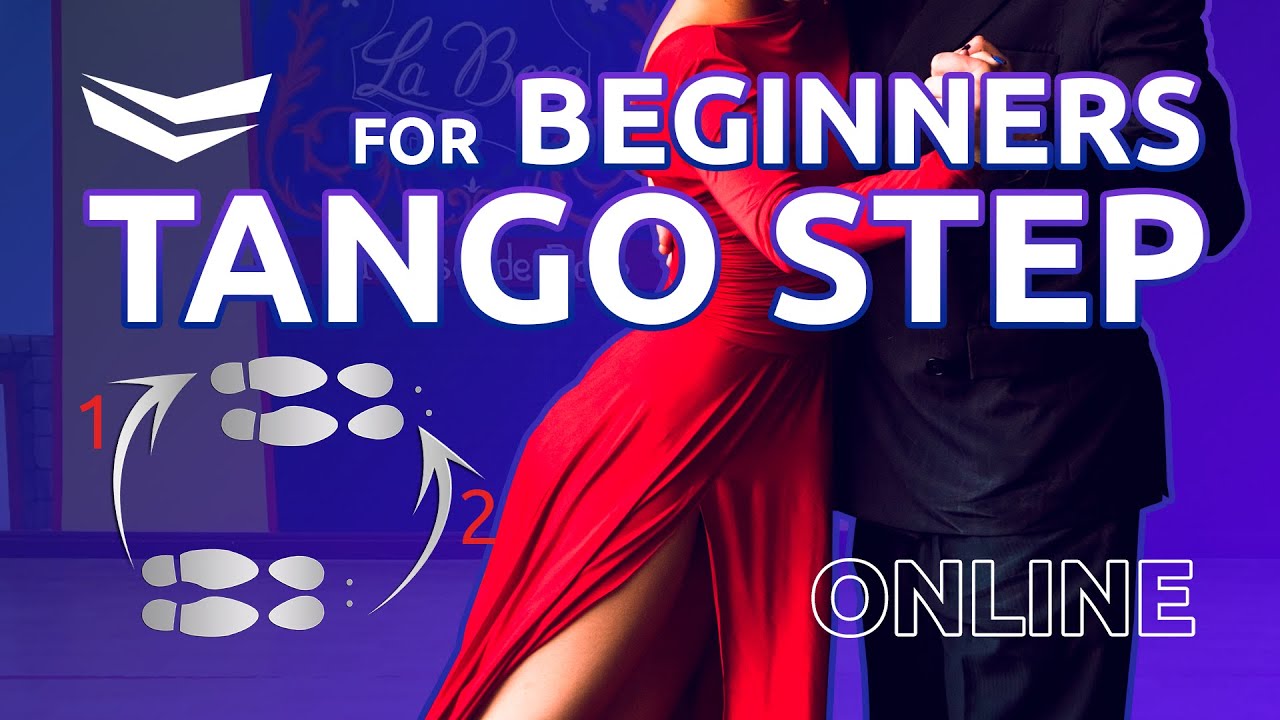 Tango steps for beginners 1-14 online lessons - YouTube