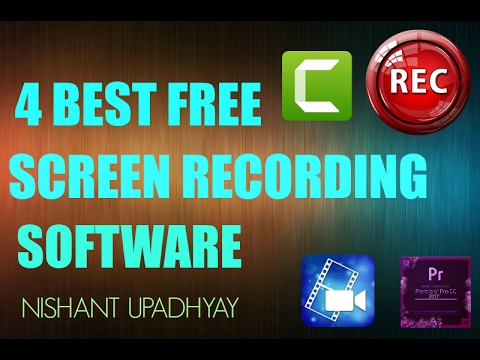 TOP 4 BEST RECORDING SOFTWARE, HOW TO RECORD PC SCREEN - YouTube