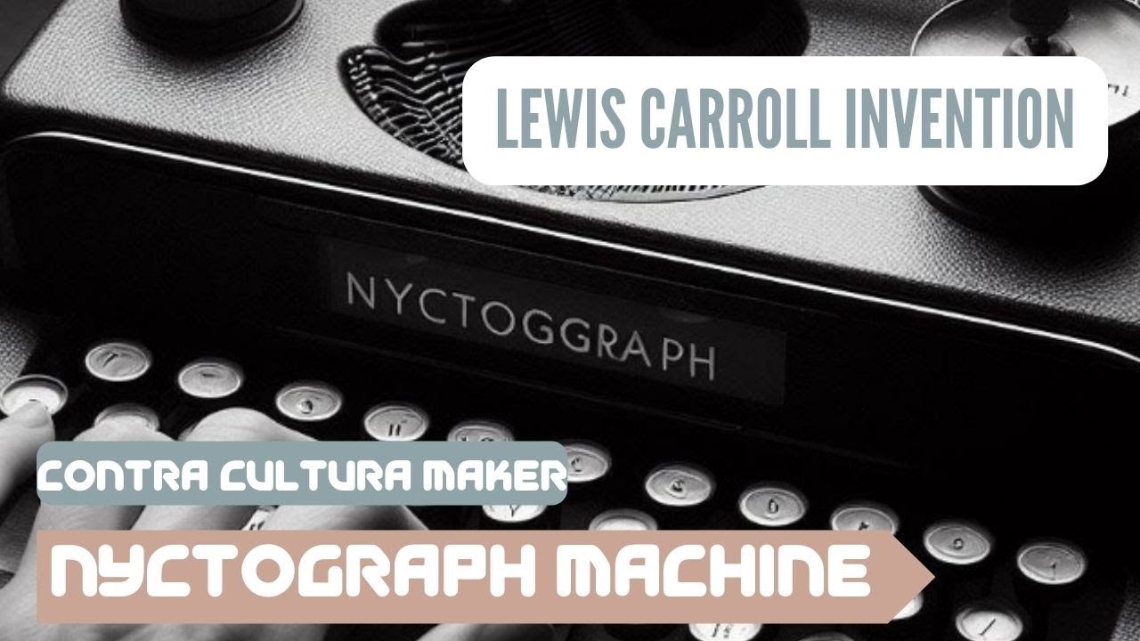 Nyctograph Machine based on Lewis Carroll invention - YouTube