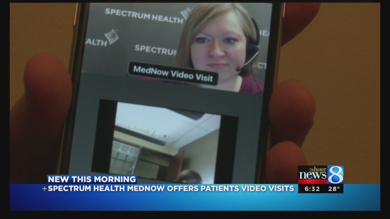 Spectrum Health offers doctors appointments through phone, tablet - YouTube