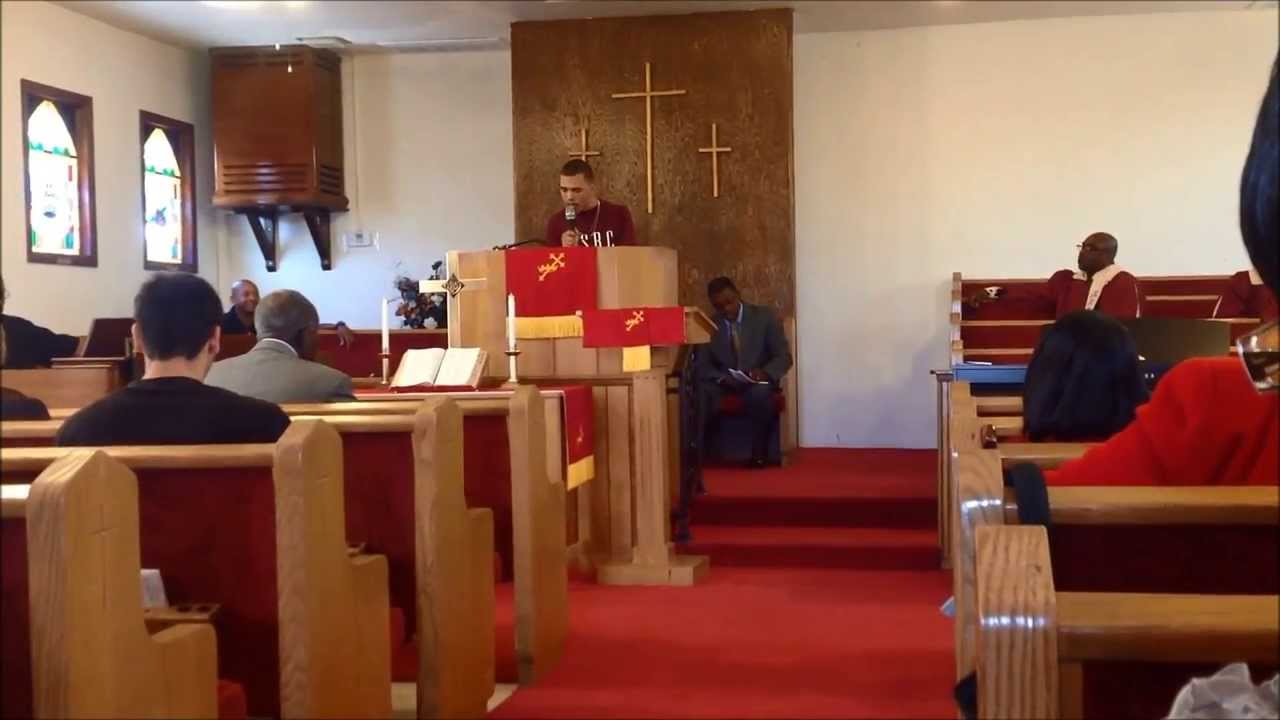 Rev. Shane Harris guest speaker at Mt. Sinai Baptist Church - YouTube